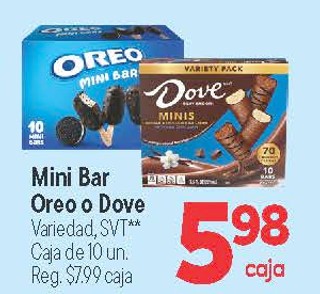 Mini Bar Oreo o Dove - Shop.pr