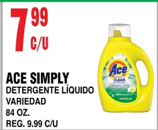 Ace simply detergente liquido - Shop.pr
